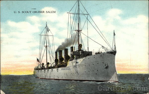 U.S. Scout Cruiser Salem Ships