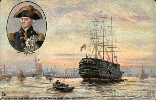 Nelson's Old Flagship "The Victory" Boats, Ships