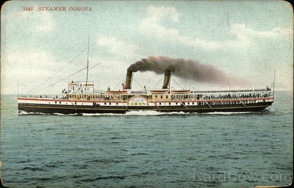 Steamer Corona Boats, Ships