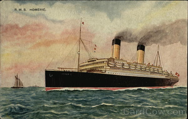 RMS Homeric Boats, Ships