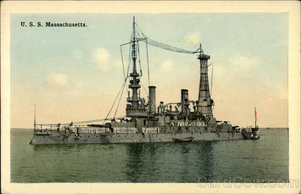 U.S.S. Massachusetts Battleships