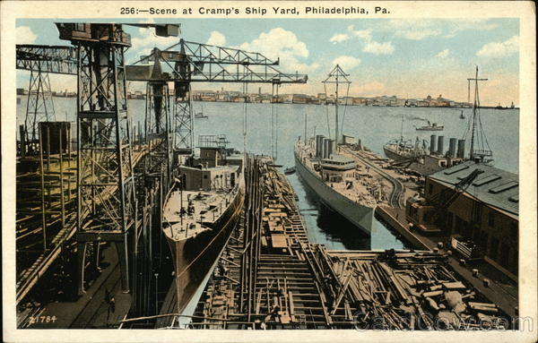 Cramp's Ship Yard Philadelphia, PA
