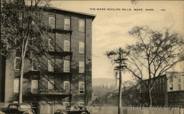 The Ware Woolen Mills Massachusetts