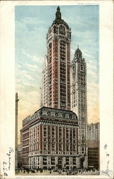 Singer Building New York, NY