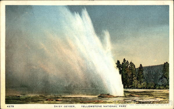 Daisy Geyser Yellowstone National Park, WY