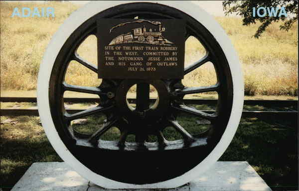 Historical Site of the World's First Robbery of a Moving Train - by the ...