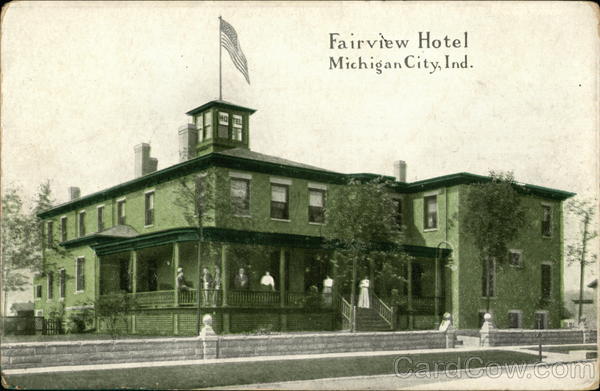 Street View of Fairview Hotel Michigan City, IN