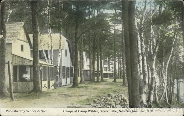 Camps at Camp Wilder, Silver Lake Newton Junction, NH