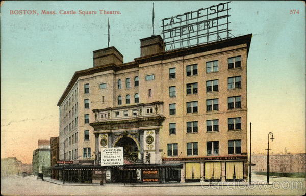 Castle Square Theatre Boston, MA
