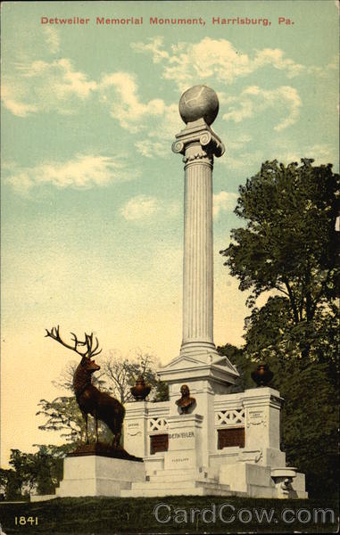 Detweiler Memorial Monument Harrisburg, PA Detweiler Memorial Monument Harrisburg, PA