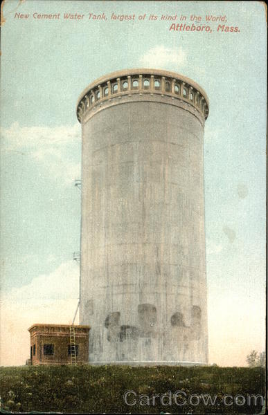New Cement Water Tank Attleboro, MA