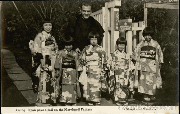 Young Japan Pays a Call on the Maryknoll Fathers, Maryknoll Missions