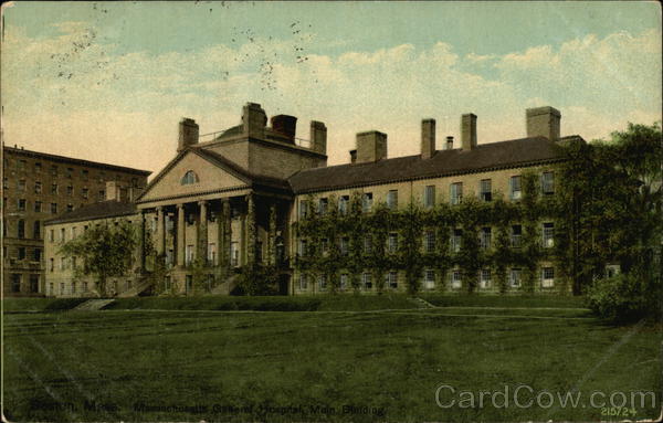 Massachusetts General Hospital, Main Building Boston, MA
