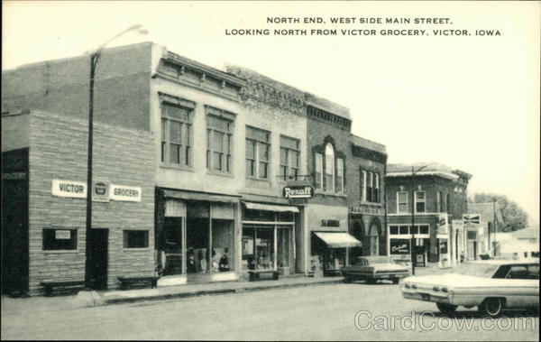 North End, West Side Main Street Victor, IA
