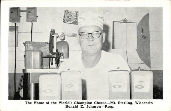 Mt. Sterling Cheese Factory - Johnson's World Champion Cheddar Cheese ...