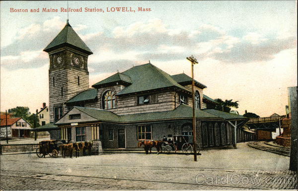 Boston and Maine Railroad Station Lowell, MA