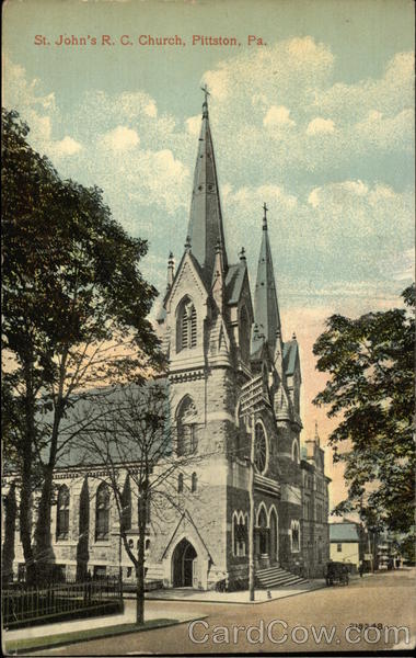 St John's RC Church Pittston, PA