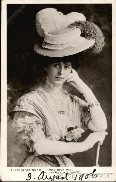 Ruby Ray in "The Belle of Mayfair" Actresses