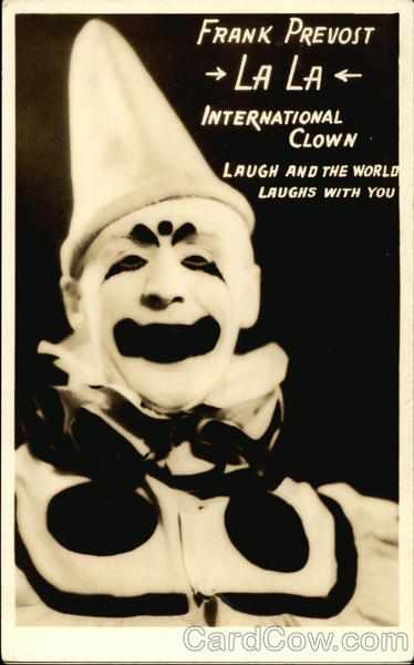 Frank Prevost La La International Clown Actors