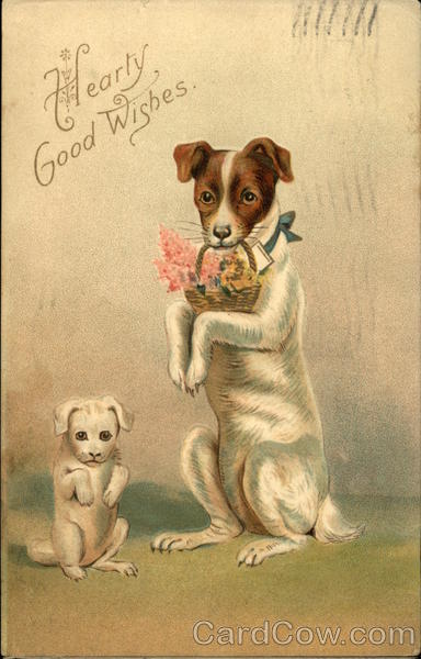 Hearty Good Wishes Dogs