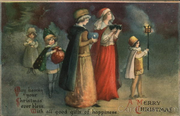 A Merry Christmas Children Ellen Clapsaddle