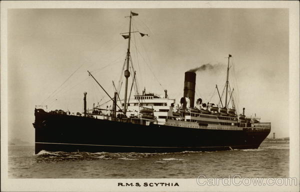 R.M.S. Scythia Steamers