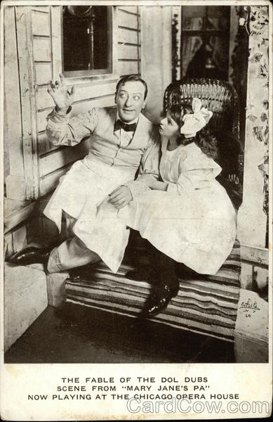 The Fable of The Dol Duss Scene from "Mary Jane's Pa" Now Playing at ...