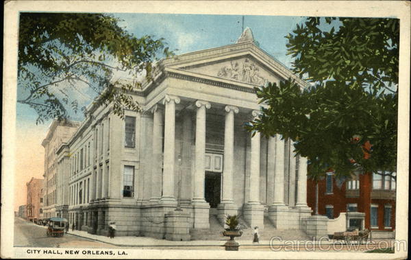 City Hall New Orleans, LA Postcard