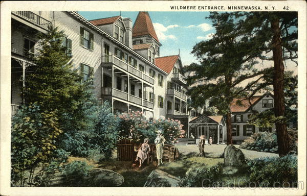 WIldmere Entrance, Minnewaska Kerhonkson, NY Postcard