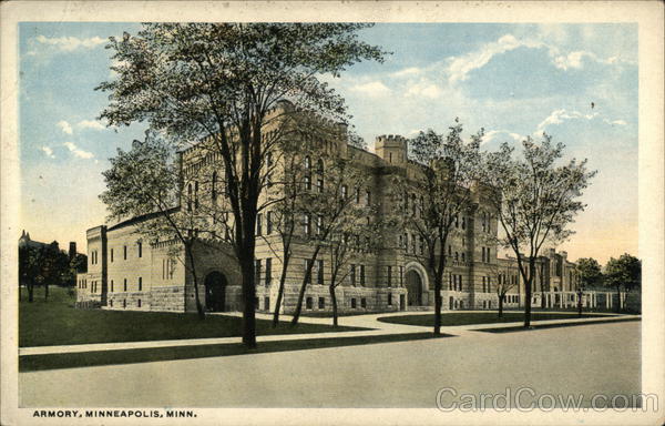 Armory Minneapolis, MN Postcard