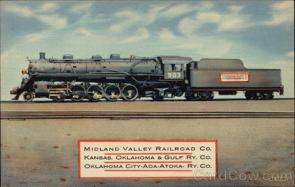 Midland Valley Railroad Co., Kansas, Oklahoma & Gulf Ry. Co. Oklahoma ...