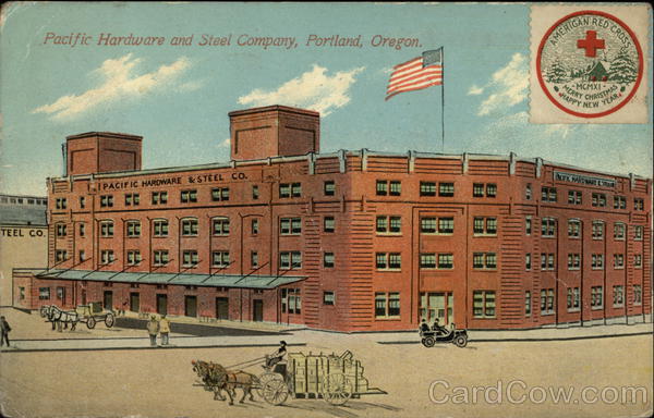 Pacific Hardware and Steel Company Portland, OR Postcard