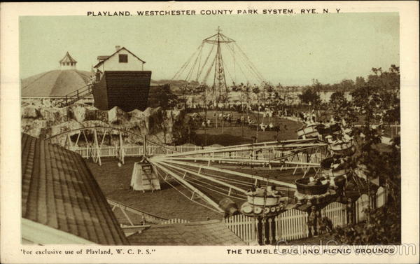 Playland, Westchester County Park System Rye, NY Postcard Playland, Westchester County Park System Rye, NY Postcard