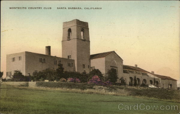 Montecito Country Club Santa Barbara, CA Postcard