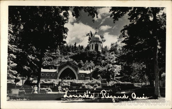 Shrine of Our Lady of Lourdes Rigaud, QC Canada Quebec Postcard