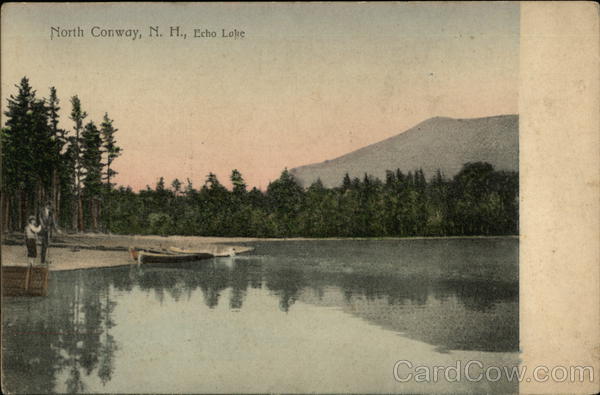 Echo Lake North Conway, NH Postcard Echo Lake North Conway, NH Postcard