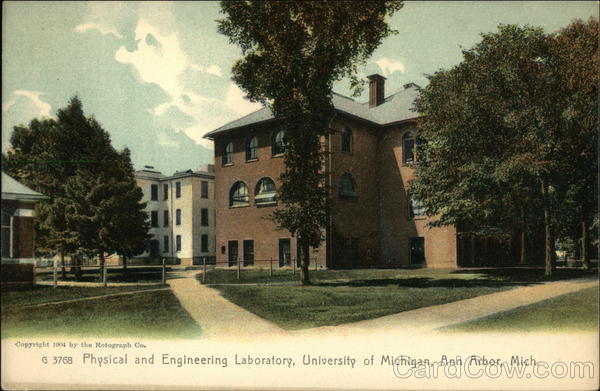 Physical and Engineering Laboratory at University of Michigan Ann Arbor ...