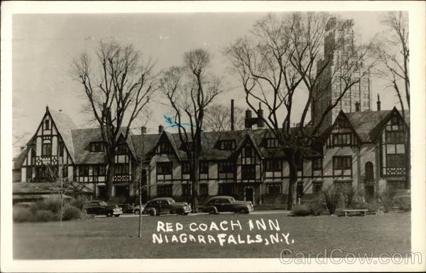 Red Coach Inn Niagara Falls, NY Postcard