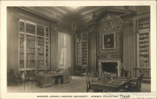 Widener Library, Harvard University Cambridge, MA Postcard Widener Library, Harvard University Cambridge, MA Postcard