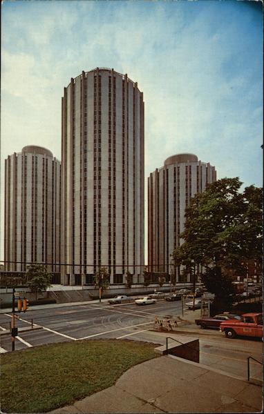 University of Pittsburgh - Towers Residence Halls Pennsylvania Postcard