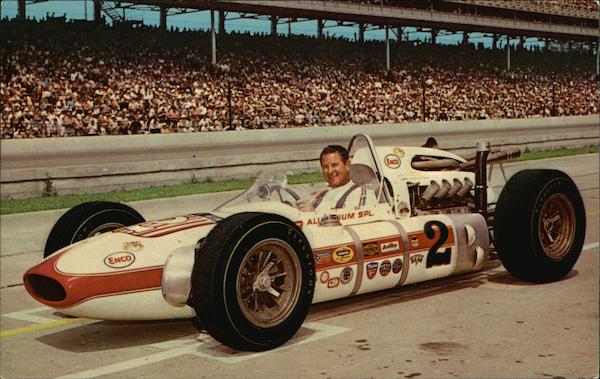 Roger Ward - 1959 and 1962 Champion Indianapolis, IN Auto Racing Postcard