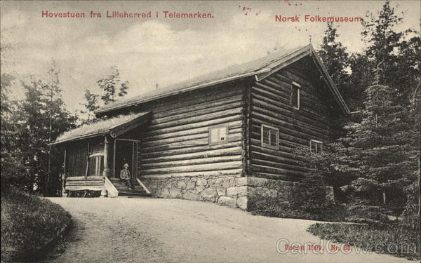 Hovestuen fra Lilleherred i Telemarken Norway