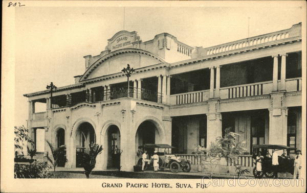 Front View of Grand Pacific Hotel Suva, Fiji South Pacific