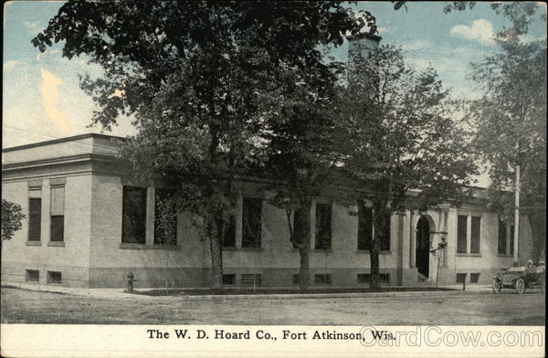 The WD Hoard Company Fort Atkinson, WI Postcard