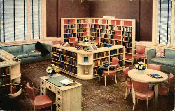 Ryerson Building--Grand Rapids Public Library Michigan Postcard