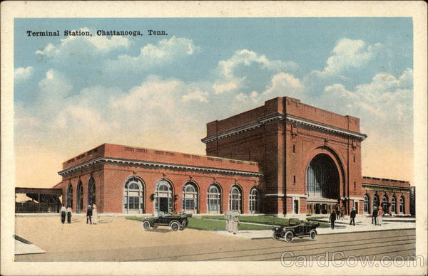 Terminal Station Chattanooga, TN Postcard