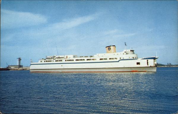 Ferry Princess Anne Ferries Postcard