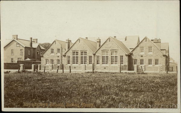 Brynhyfryd School Briton Ferry, Wales Postcard