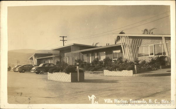 Villa Marina Hotel In Ensenada, B.C. Mexico Postcard