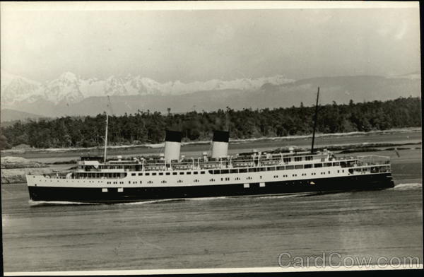 The "Princess Marguerite" Steamers Postcard
